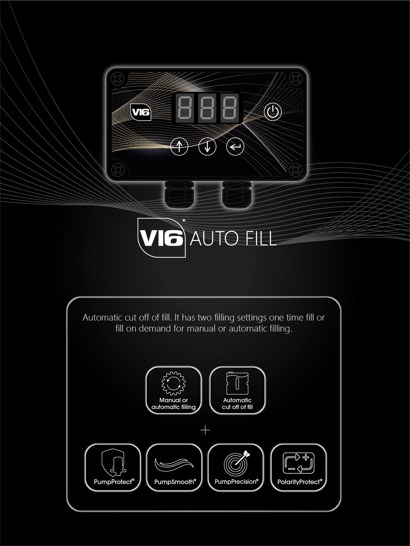 V16 Auto Flush & Fill 12v Pump Controller | Xline Systems