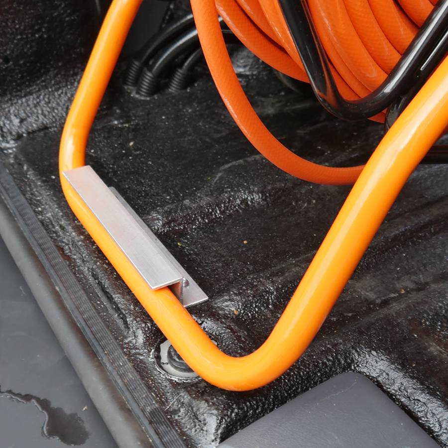 Reel Secure Bracket for Free-Standing Reel | Xline Systems