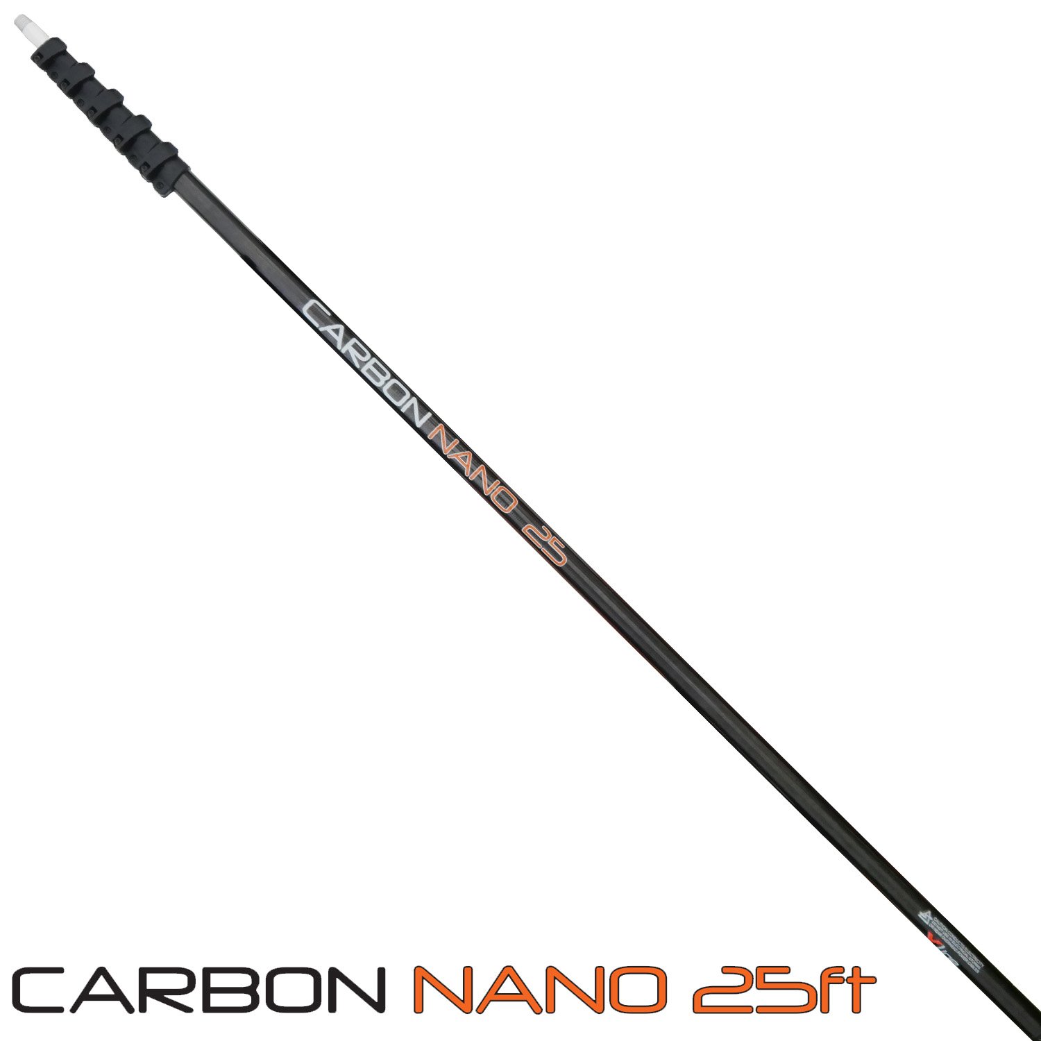 Carbon Nano 25 Foot (Super Hi-Mod) Water Fed Pole | Xline Systems