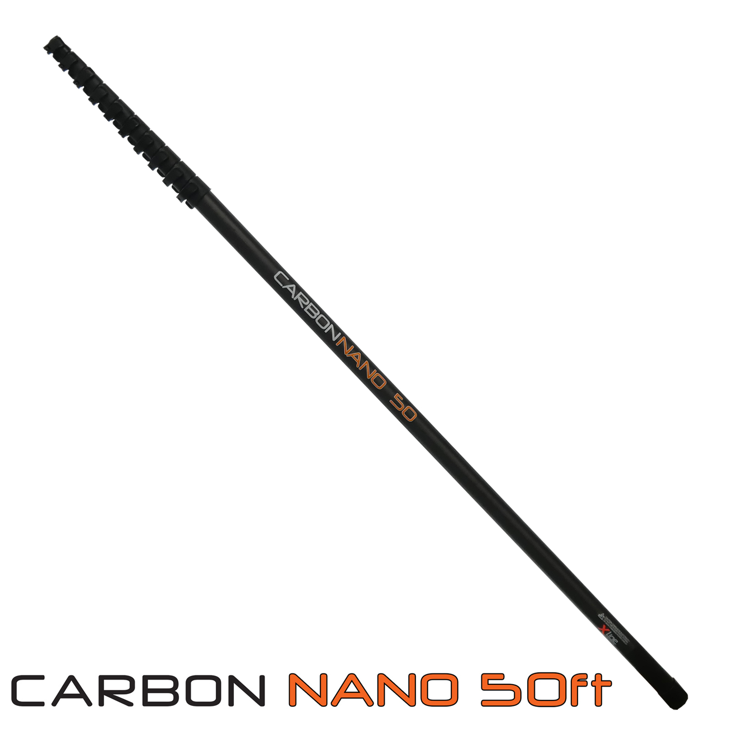 Carbon Nano 50 Foot (Super Hi Mod) Water Fed Pole | Xline Systems
