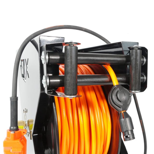 12v Electric Reel-X Hose Reel + Roller Guides + Hose Bundle | Xline Systems