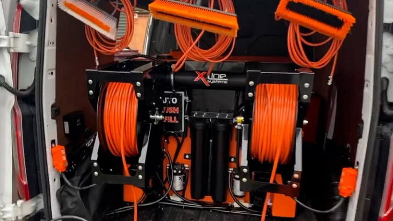 Full Van System for Window Cleaning, Pressure Washing & Gutter Cleaning ...