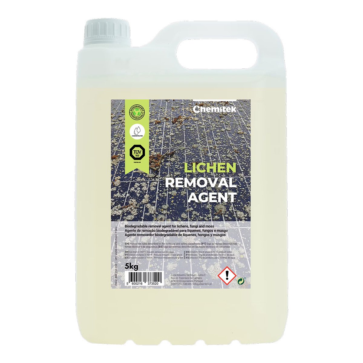 Chemitek – Solar Lichen Removal Agent (5kg) | Xline Systems