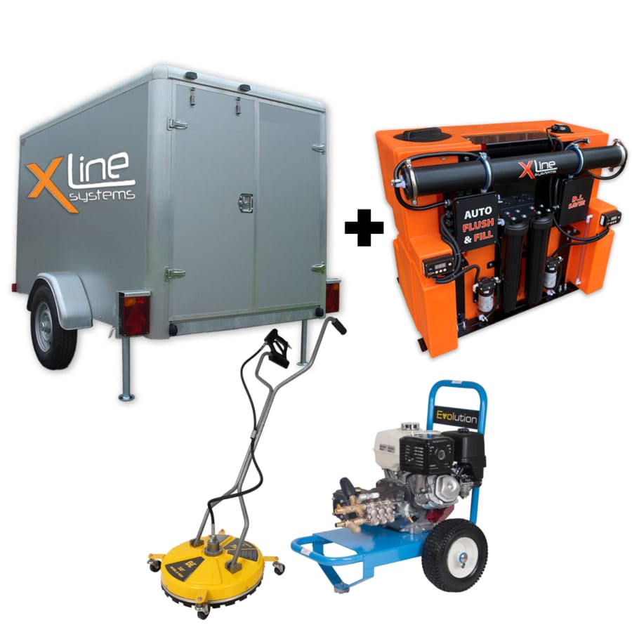 Xline 500ltr Pressure Washing Trailer | Xline Systems