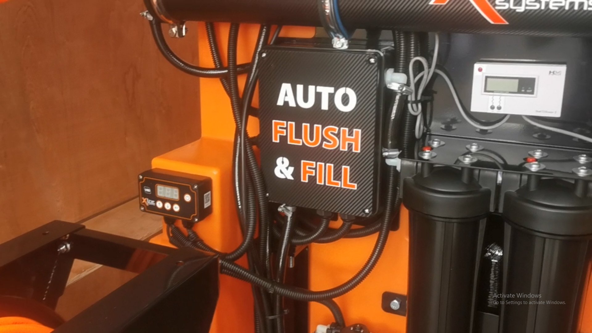R/O Auto Flush & Fill Van Filter Add-On System | Xline Systems