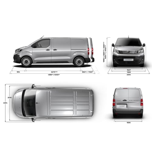 *New* Peugeot Expert Professional 1.5L BlueHDi 120 - White + 500 Litre ...