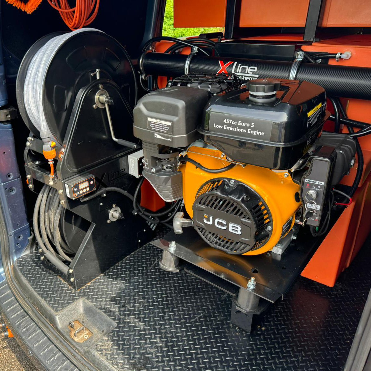 Xline 1000 Litre Van Mounted Cold Water JCB 21 LPM Pressure Washing ...