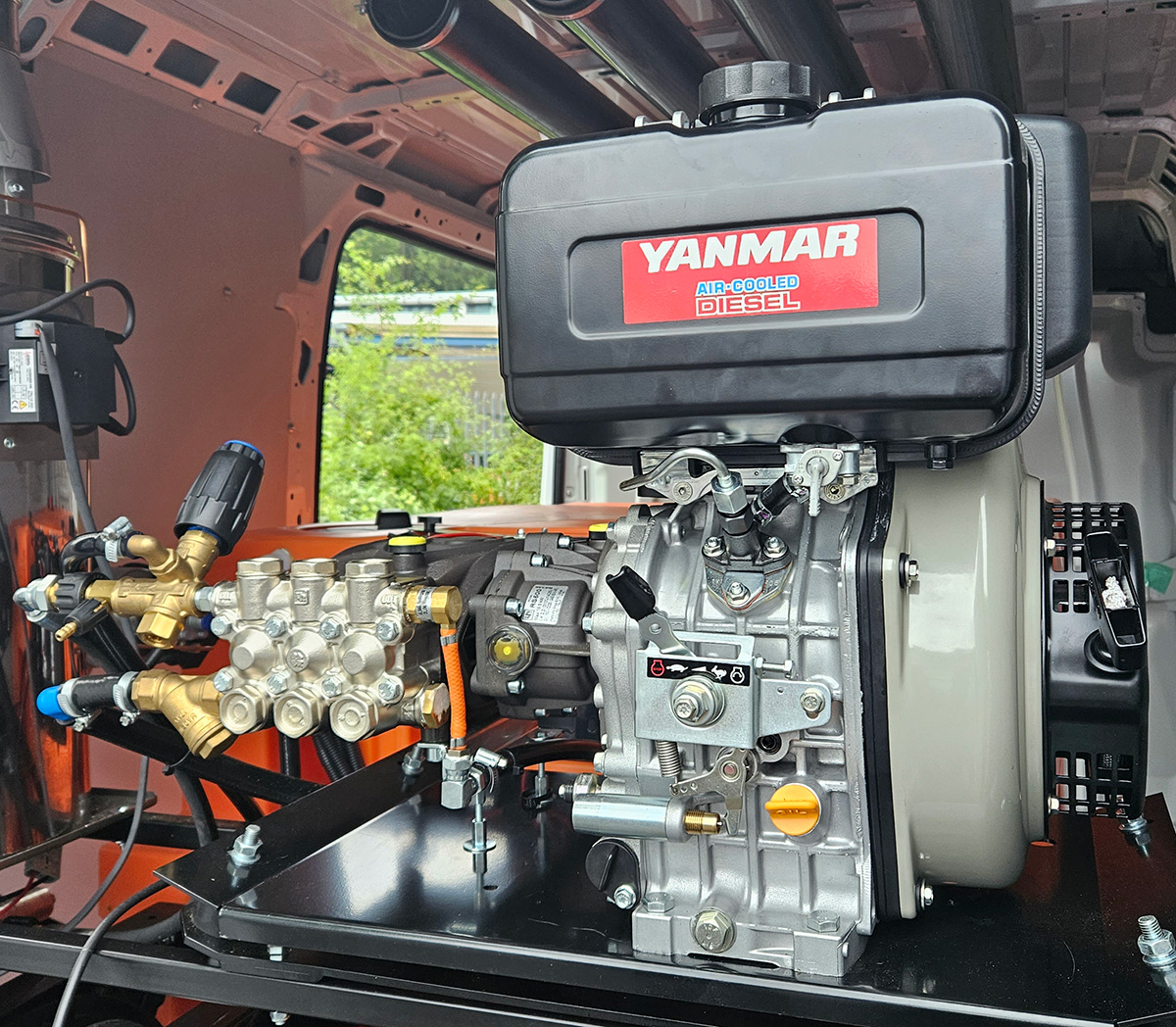 Van Mounted Pressure Washing Systems | Xline Systems