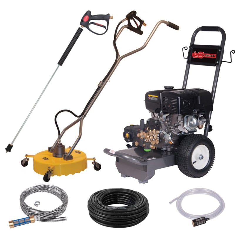 Loncin LC G390 Petrol Pressure Washer - 16 LPM - 200 Bar - Pressure ...